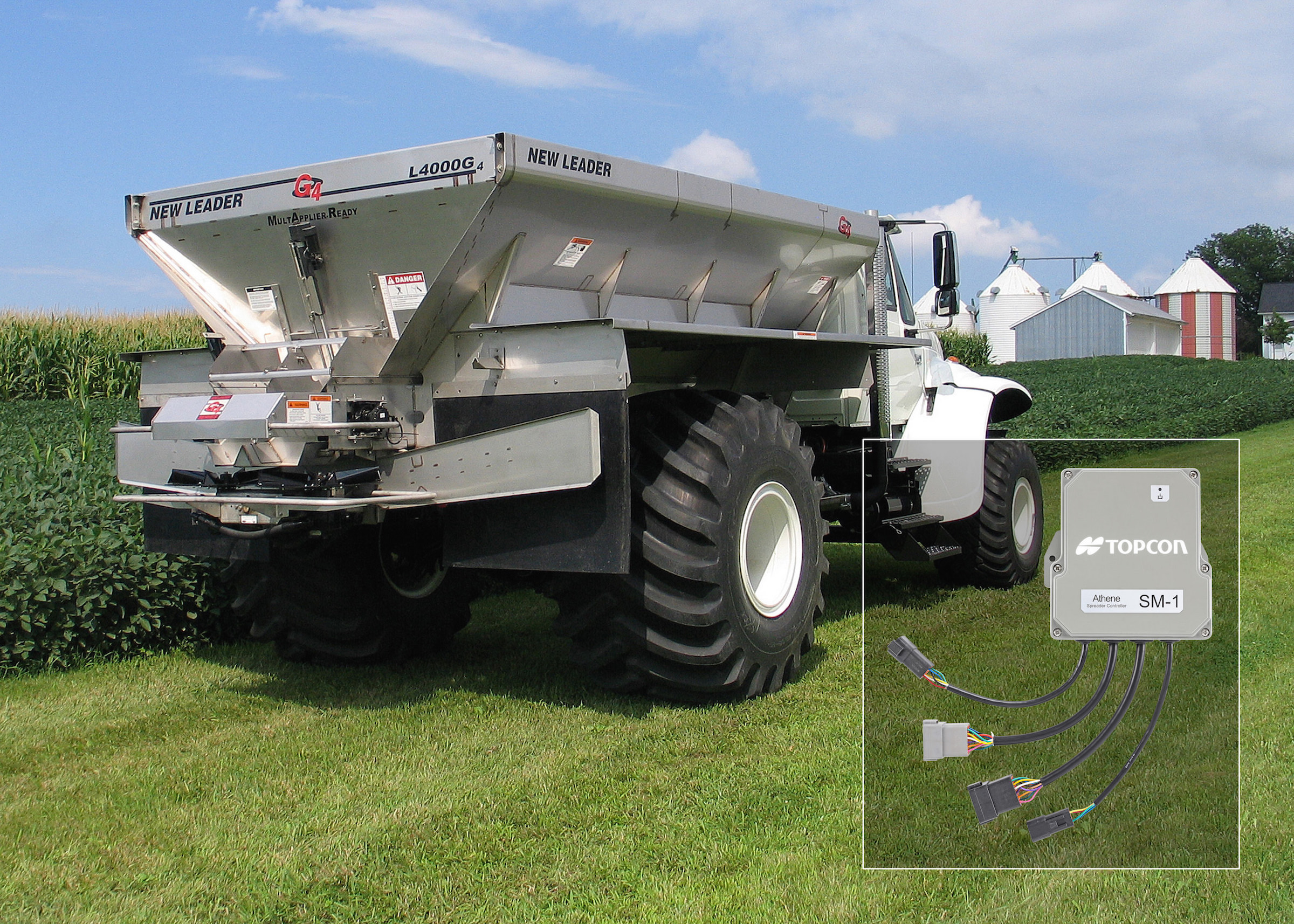 Topcon introduces Athene ECU for spreader applications | Topcon ...