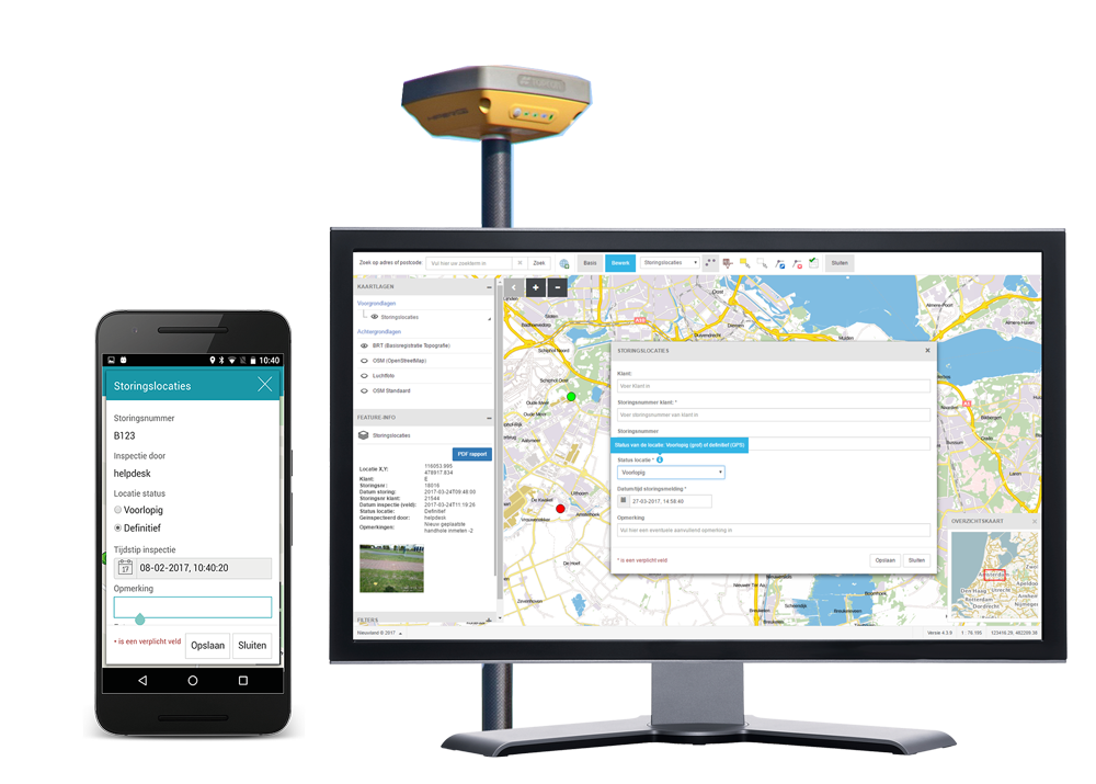 WebGISApp + RTK - Nieuwland Geo-informatie en Topcon | Topcon ...